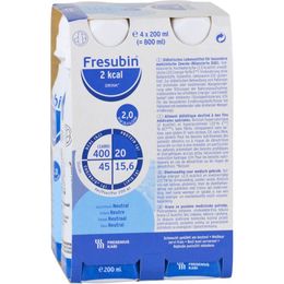 1001 Artikel Medical Fresubin 2 kcal Drink Neutral Trinkflasche 4X200 ml