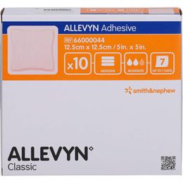 ACA M&uuml;ller Allevyn Adhesive 12,5x12,5 cm haftende Wundauflage 10 St