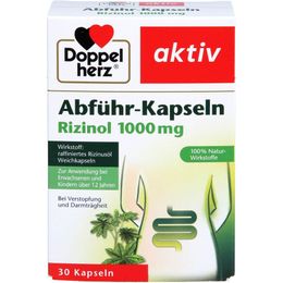 Queisser Doppelherz Abf&uuml;hr-Kapseln Rizinol 1.000 mg 30 St