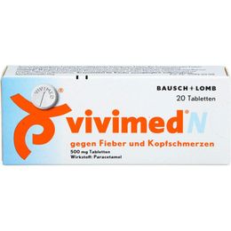 Vivimed N gegen Fieber und Kopfschmerzen Tabletten 20 St