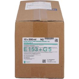 Elektrolyt Inf.-Lsg. 153 m.Glucose 5 10X500 ml