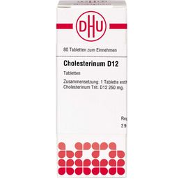 DHU-Arzneimittel Cholesterinum D 12 Tabletten 80 St