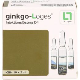 Dr. Loges + Co. GmbH GINKGO-LOGES Injektionslösung D 4 Ampullen 10X2 ml