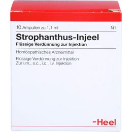 Heel Strophanthus Injeel Ampullen 10 St