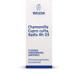 Weleda Chamomilla Cupro culta Radix Rh D 3 Dilution 20 ml