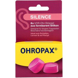 Ohropax Silence Silikon Vor-Ohr Stöpsel 6 St