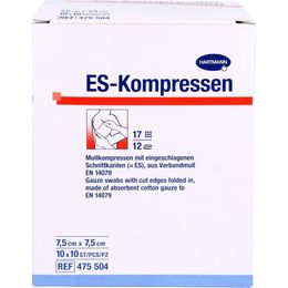 1001 Artikel Medical ES-KOMPRESSEN steril 7,5x7,5 cm 10X10 St