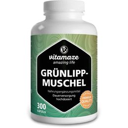 Vitamaze GmbH Grünlippmuschel 500 mg hochdosiert Kapseln 300 St