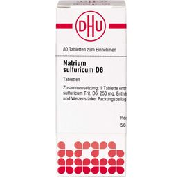 DHU-Arzneimittel Natrium Sulfuricum D 6 Tabletten 80 St