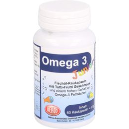 Berco-ARZNEIMITTEL OMEGA-3 Junior Berco Kaukapseln 60 St