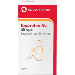 ALIUD Ibuprofen Al 40 mg/ml Suspension bei Fieber und Schmerzen 100 ml