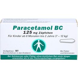 Paracetamol Bc 125 mg Suppositorien 10 St