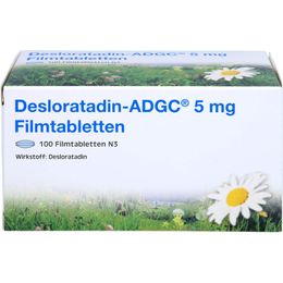 Desloratadin Adgc 5 mg Filmtabletten 100 St