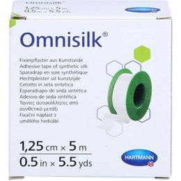 Paul Hartmann AG Omnisilk Fixierpflaster Kunstseide 1,25 cmx5 m 1 St