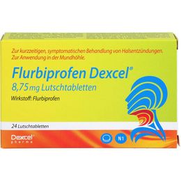Flurbiprofen Dexcel 8,75 mg Lutschtabletten 24 St