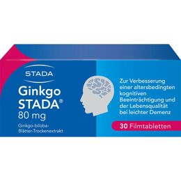 Ginkgo STADA 80 mg Filmtabletten 30 St