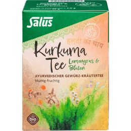 Kurkuma Tee Lemongras & Bl&uuml;ten Bio Salus Fbtl. 15 St