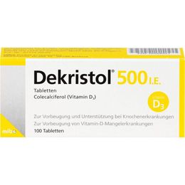 Dekristol 500 I.E. Tabletten 100 St