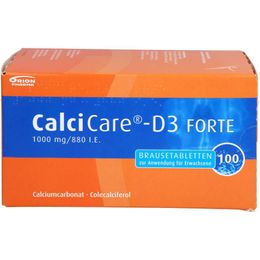 Calcicare D3 forte Brausetabletten 100 St