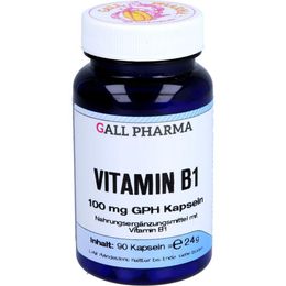 Hecht-Pharma Vitamin B1 100 mg Gph Kapseln 90 St