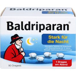 Pharma SGP Baldriparan Stark für die Nacht überzogene Tab. 90 St