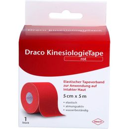 Dr. Ausbüttel Draco Kinesiologietape 5 cmx5 m rot 1 St