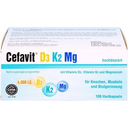 Cefavit D3 K2 Mg 4.000 I.E. Hartkapseln 100 St