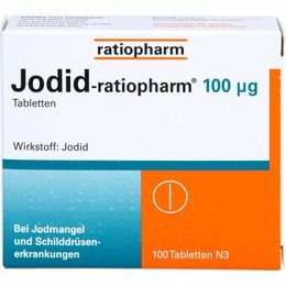 JODID-ratiopharm 100 &mu;g Tabletten 100 St
