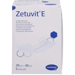 Zetuvit E Saugkompressen steril 20x40 cm 5 St