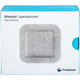 Coloplast Biatain Superabsorber nicht-haftend 7,5x7,5 cm 10 St