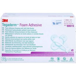 Fresenius Tegaderm Foam Adhesive Fk 6,9x6,9 cm kreuzf.90615 10 St