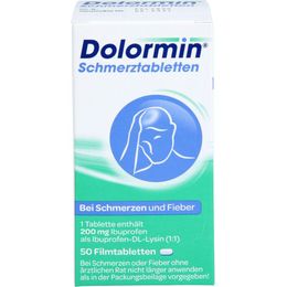 Dolormin bei Schmerzen und Fieber Filmtabletten 50 St