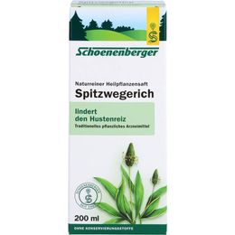 Salus Spitzwegerichsaft Schoenenberger 200 ml