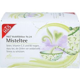 H&S Misteltee mit Selen und Vitaminen Filterbeutel 20X2 g