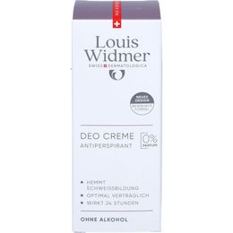 Louis Widmer Widmer Deo Creme Antiperspirant o.P. 40 ml