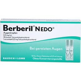 Berberil N Edo Augentropfen 10X0.5 ml