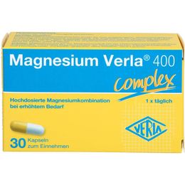Verla-Pharm Arzneimittel GmbH & Co. KG Magnesium Verla 400 Kapseln 30 St