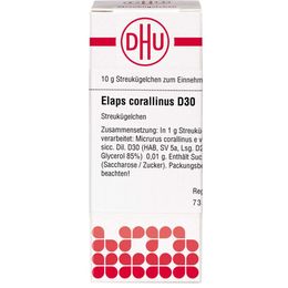 DHU-Arzneimittel Elaps corallinus D 30 Globuli 10 g