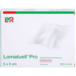 B2B Medical Lomatuell Pro 5x5 cm steril 8 St