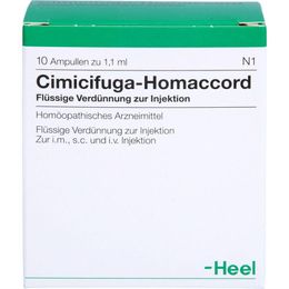 Heel Cimicifuga Homaccord Ampullen 10 St