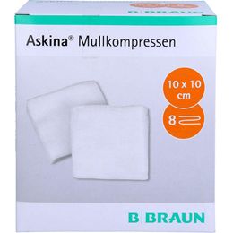 B.Braun Askina Mullkompressen 10x10 cm steril 25X2 St