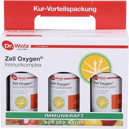 Dr. Wolz Zell GmbH Zell Oxygen Immunkomplex Kur fl&uuml;ssig 3X250 ml
