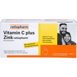 Vitamin C Plus Zink-ratiopharm Brausetabletten 40 St