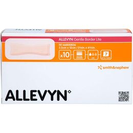 smith&nephew Allevyn Gentle Border Lite 5,5x12 cm Schaumverb. 10 St