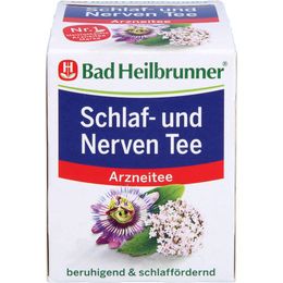 Bad Heilbrunner Schlaf- und Nerven Tee Filterbeut. 8X1.75 g