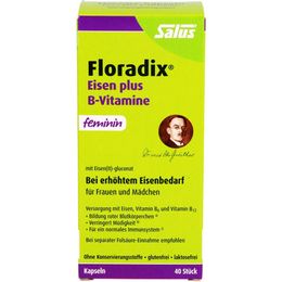 Salus Floradix Eisen plus B-Vitamine Kapseln 40 St