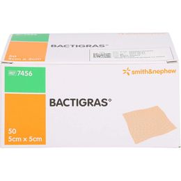 kohlpharma Bactigras antiseptische Paraffingaze 5x5 cm 50 St