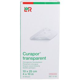 Lohmann & Rauscher Curapor Wundverband steril transparent 10x25 cm 25 St