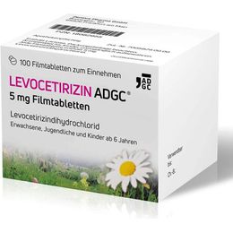 Levocetirizin Adgc 5 mg Filmtabletten 100 St