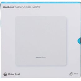 Coloplast Biatain Silicone Non-Border Schaumverb.20x20 cm 5 St